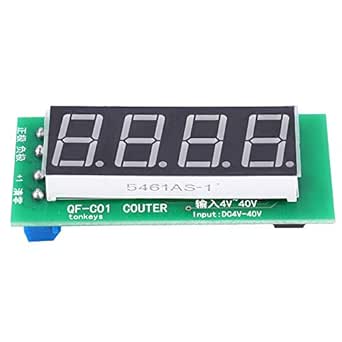 Amazon.com: Counter Module Voltage Detection Sensor High Quality 4 ...