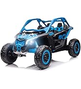 Amazon.com: Sopbost 24V Ride On Toys for Big Kids 2 Seater Battery ...