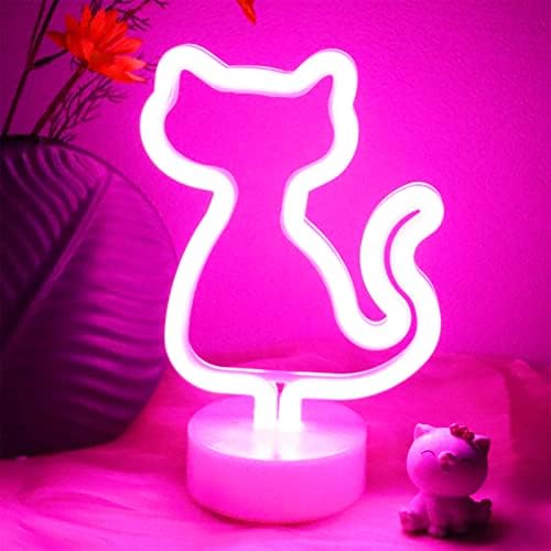 Amazon.com : Chi-buy Cat LED Neon Sign Neon Light USB Powered Night ...
