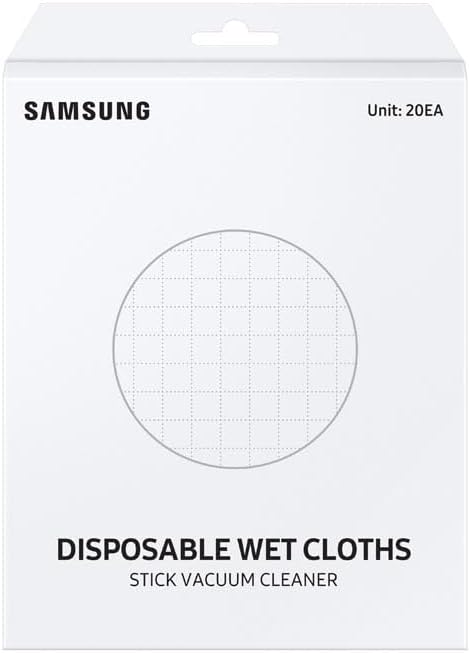 Samsung Bespoke Jet Disposable Wet Pads 20Ea For Spray Spinning Sweeper ...