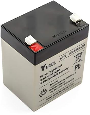 Yucel/Yuasa Y4-12 Sealed Lead Acid Battery 12v 4ah Portable Measuring ...