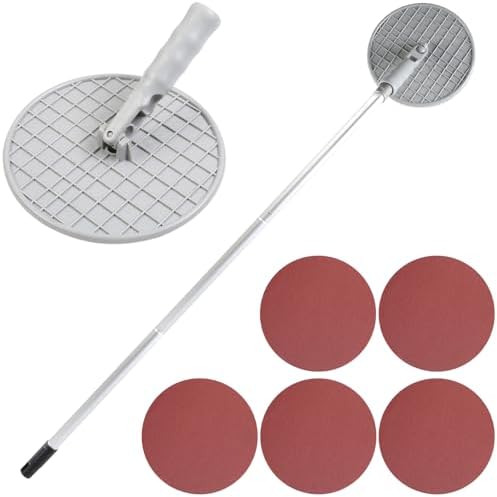 DTNESS Pole Sander for Drywall, So Long 88 Inch Manual Hand Wall Sander ...