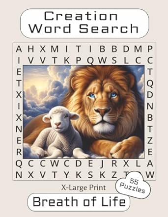 Amazon.com: Creation Word Search: Matte finish, 55 Bible Word Search ...