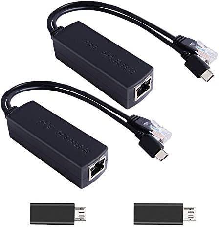 Amazon.com: UCTRONICS PoE Splitter Gigabit 5V - Micro USB Power and ...