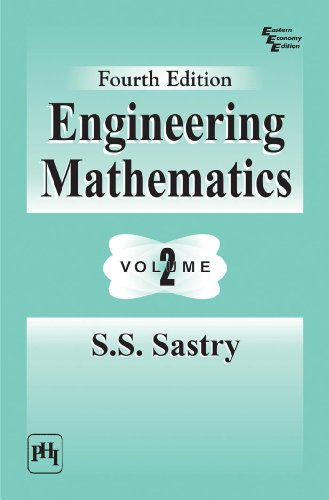 Engineering Mathematics, Vol. 2 eBook : Sastry, S.S.: Amazon.in: Kindle ...