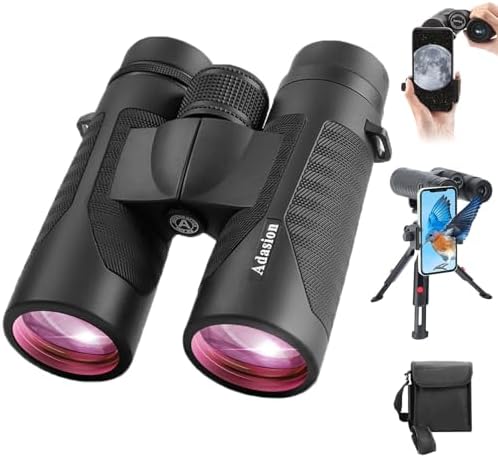 Amazon.com : 12x42 HD Binoculars for Adults High Powered with Phone ...