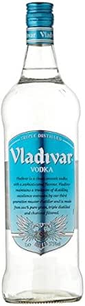 Vladivar Vodka 1 Litre Bottle : Amazon.co.uk: Grocery