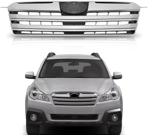 Amazon.com: PartsFlow For 2013 2014 Subaru Outback Front Bumper Grille ...