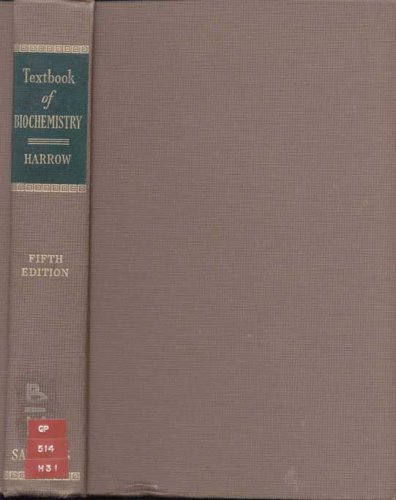 Textbook of Biochemistry: Harrow, Benjamin: Amazon.com: Books