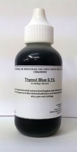 Thymol Blue Solution 0.1% in Meoh 60ml Ph Indicator : Amazon.ca ...