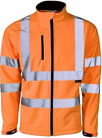 Aviator London Reflective High Visibility Hi Vis Viz Work Soft Shell ...
