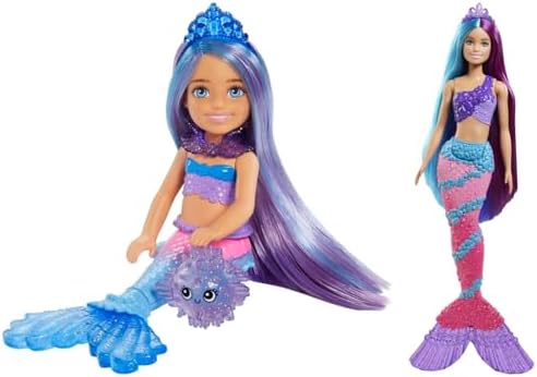 Barbie Dreamtopia Mermaid Power™ Chelsea™ Doll (13-inch) With Blue ...