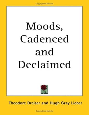 Amazon.co.jp: Moods, Cadenced and Declaimed : Japanese Books