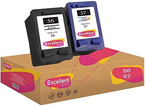 Excellent Print 56 57 Compatible Ink Cartridges for HP Deskjet 5154 ...