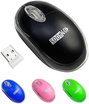 Amazon.com: SOON GO Mini Mouse,Wireless Mouse for Laptop,Computer Mouse ...