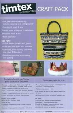 Amazon.com: 14415 NT Timtex Interfacing Craft Pack 13.5 x 22 Inches by ...