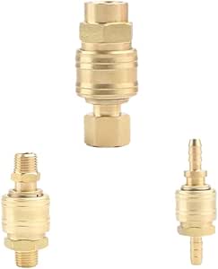 Amazon.com: Style Pneumatic Fitting Quick Coupling Connector Coupler ...