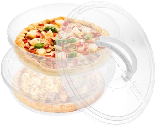 Amazon.com: KKONHII 2 Pcs Clear Pie Containers With Lids and Handle ...