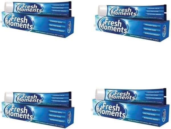 Buy Modicare Fresh Moment Toothpaste Blue (100 g each, Pack of 4), Blue ...