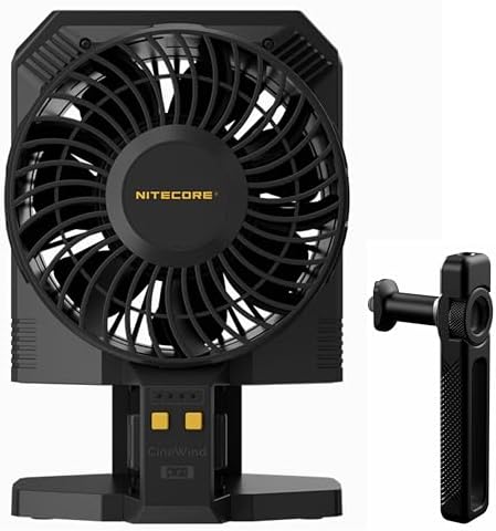 Amazon.com: Nitecore CineWind CW30 Portable Studio Wind Hair Fan Blower ...