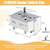 Amazon.com: Wp3149400 3149400 3148954 3148953 Range Surface Burner ...