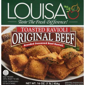 Amazon.com: Louisa Foods Toasted Beef Ravioli, 16 Oz : Grocery ...
