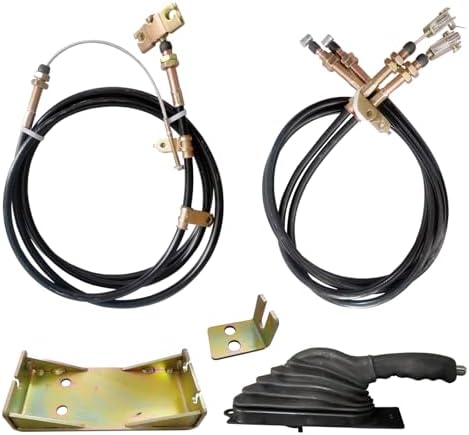Amazon.com: HILILON Parking Brake Cable Kit 124”Cables with a 110 ...
