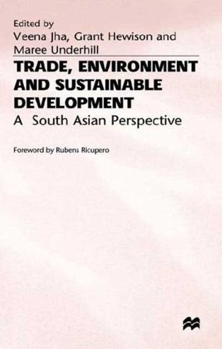 Trade, Environment and Sustainable Development: A South Asian ...