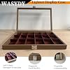 Lighter Display Case,18 Slots Desktop Showcase,Men's Gift for Dad ...