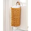 Amazon.com - Plastic Bag Dispenser Baskets (Natural Honey)