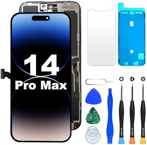 Amazon.com: HQESTARX for iPhone 14 Pro Max Screen Replacement.6.7Inch ...