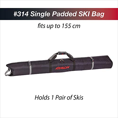 Snapklik.com : Single Padded Water Resistant Ski Travel Bag For Ski ...