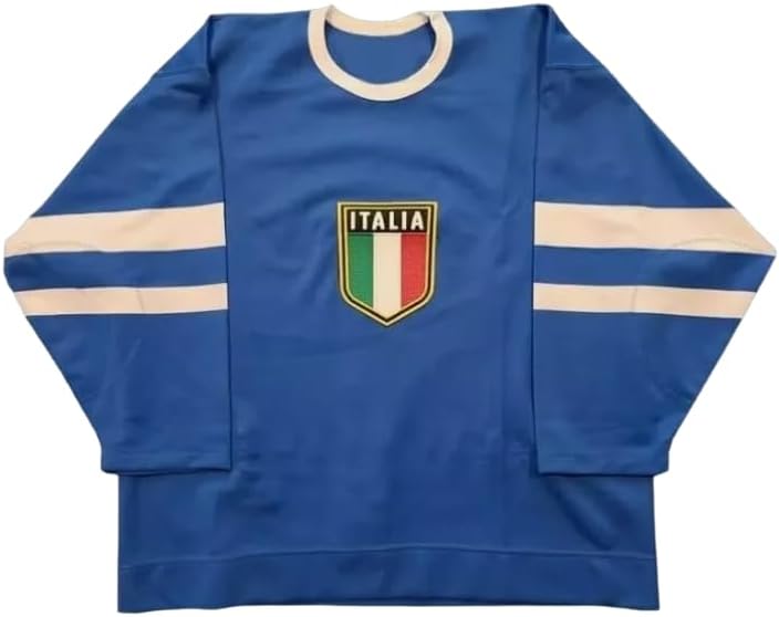 Amazon.com: Italia Italian Hockey Jersey, Stitched Custom Name and ...