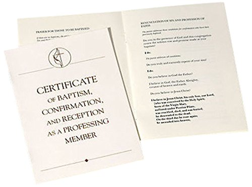 United Methodist Covenant III Baptism, Confirmation & Reception ...