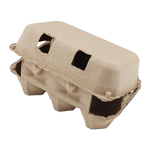 MUKCHAP 40 PCS 6 Count Cardboard Paper Egg Boxes, Pulp Egg Cartons Egg ...