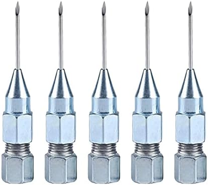 Amazon.com: BENLIUDH Grease Gun Needle Tip, Needle Grease Fitting Stainless Steel Grease ...