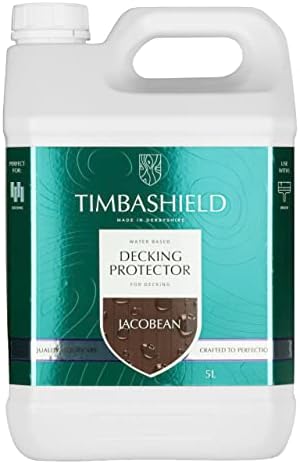 Timbashield - Jacobean Decking Protector - 5L - Water Based Decking ...