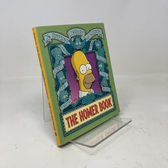 The Homer Book: (Simpsons Library of Wisdom) : Groening, Matt: Amazon ...