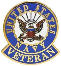 Amazon.com: US Navy Veteran Lapel Pin : Clothing, Shoes & Jewelry