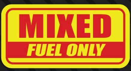 Amazon.com - Kramer Mixed Fuel Only sticker gasoline gas decal truck ...