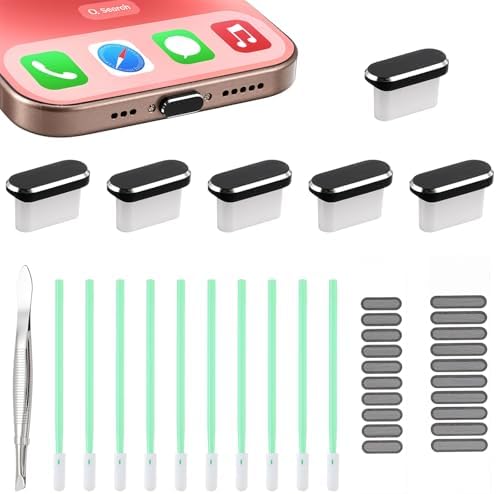 Amazon.com: 6 Pcs USB C Cover, Type C Dust Plug with Speaker Dust Cover ...