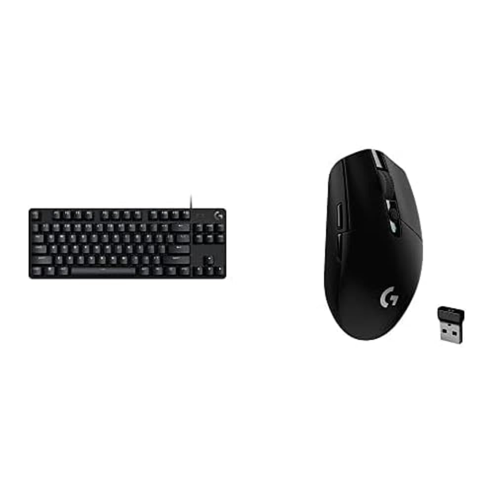 Logitech G413 TKL SE Mechanical Gaming Keyboard & Logitech G305 ...
