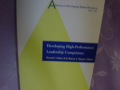 Developing high-performance leadership competency (Advances in ...