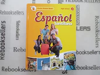 Espanol Santillana Level 1 Spanish High School Florida Student Textbook ...