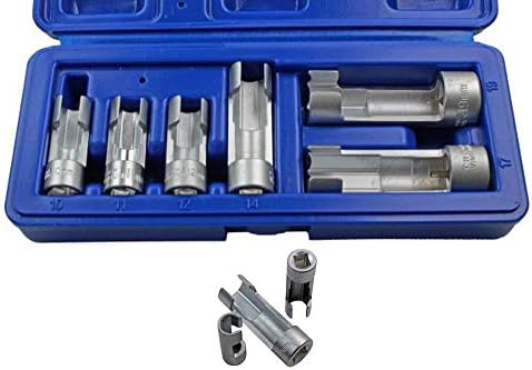 US PRO 6pc Difficult Access Sockets 3/8 + 1/2'' Drive 10mm-19mm - ABS ...