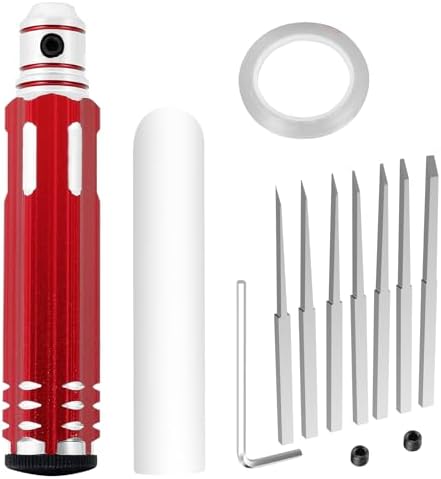 Amazon.com: LYDODOKA Prime Model Scriber Kit, 7 Chisel Blades 0.1-2.0mm ...