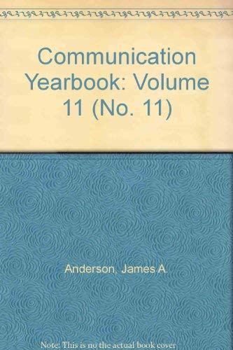 Communication Yearbook: Volume 11: 9780803931381: Communication Books ...