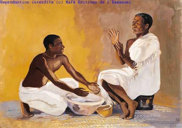 Amazon.in: Buy Le lavement des pieds (jn 13,1), mini-poster vie de ...