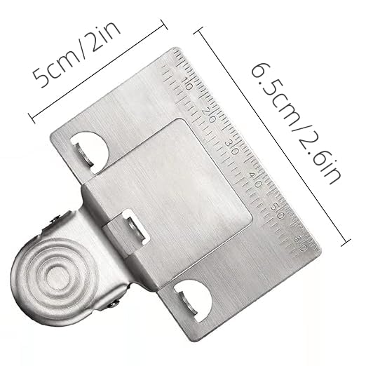 Measuring Tape Clip Stainless Steel Tape Measure Fixing Clip Precision ...