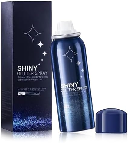 Amazon.com : 1PC Glitter Spray for Hair and Body, Hairspray for Clothes ...